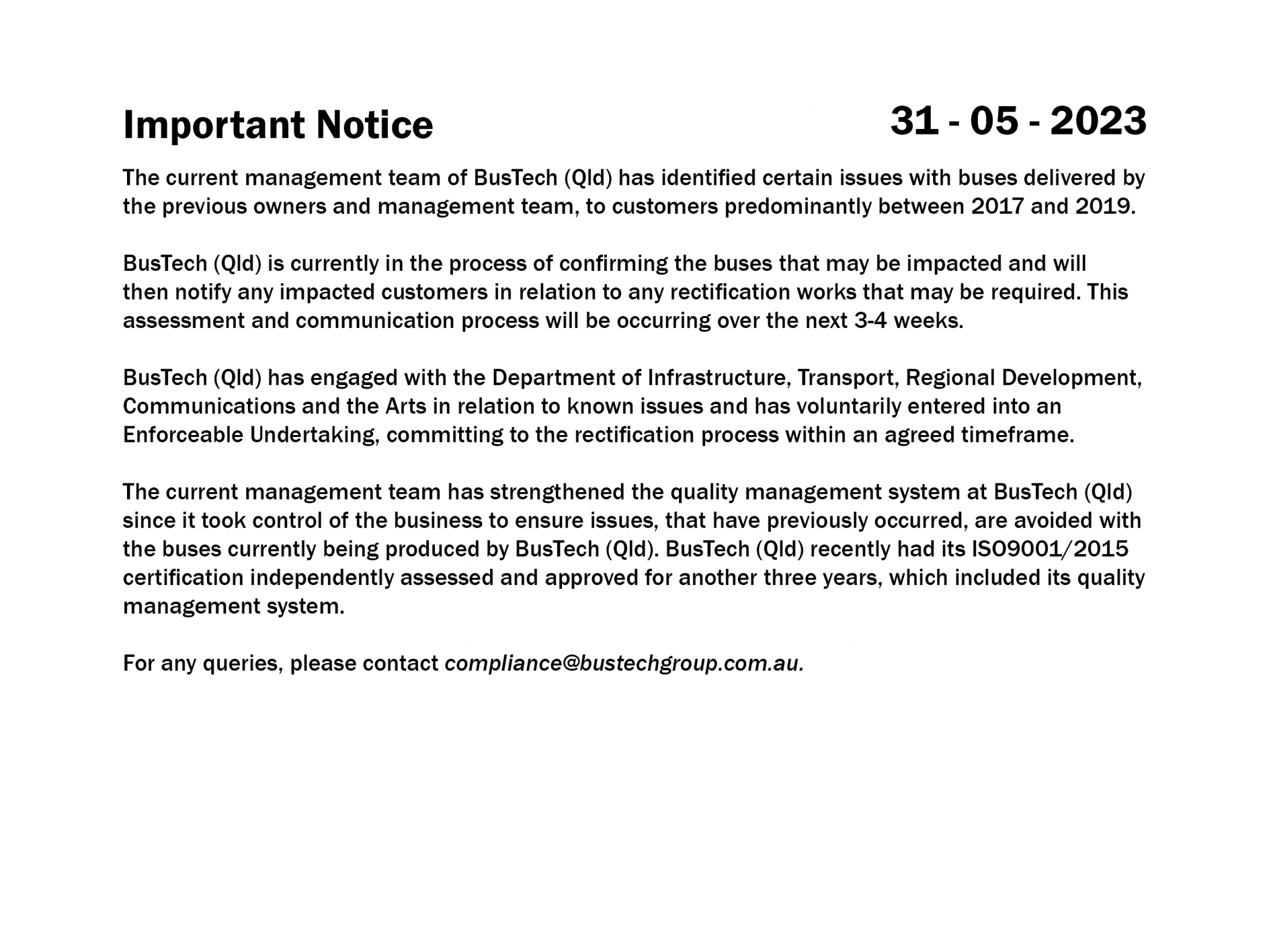 BusTech Group - Enabling the Next Generation of Connected Transit